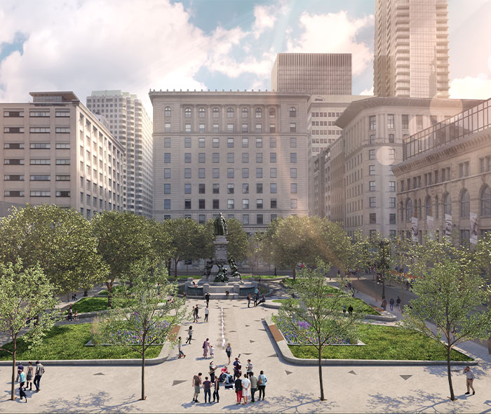 1 Square Phillips | La tour résidentielle la plus haute à Montréal